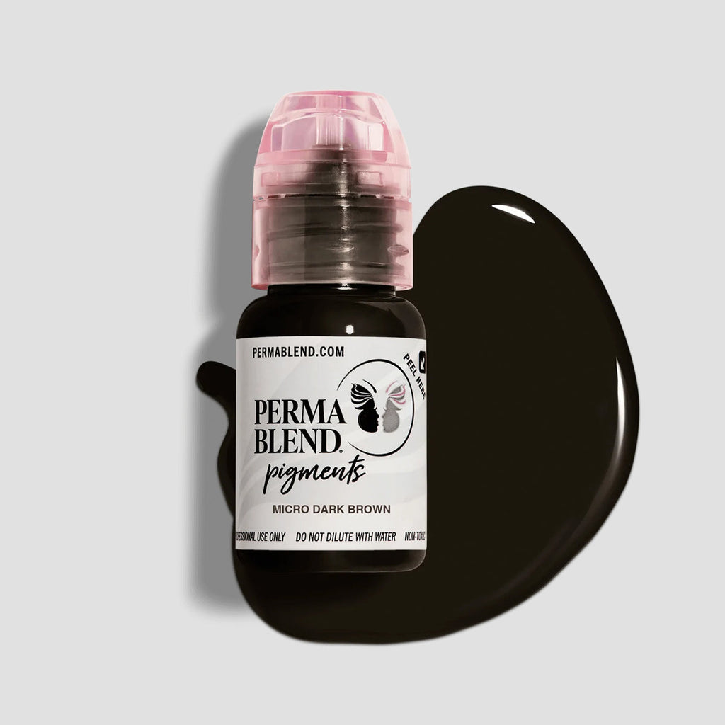 Perma blend Micro Dark Brown Scalp Pigment – Cosmetic Tattoo Supplies
